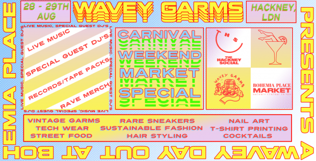 Wavey Garms Summer Market | London Food & Drink Reviews | DesignMyNight