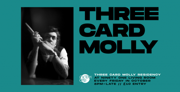 Three Card Molly October Residency | Brick Lane, London Live Music ...