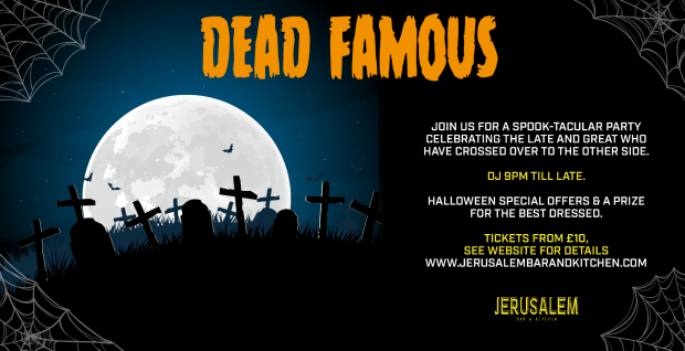 DEAD Famous Halloween Party | Fitzrovia, London Halloween Reviews ...