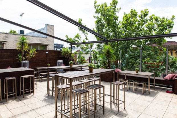 The Fitz: Rooftop Café In Melbourne | DesignMyNight