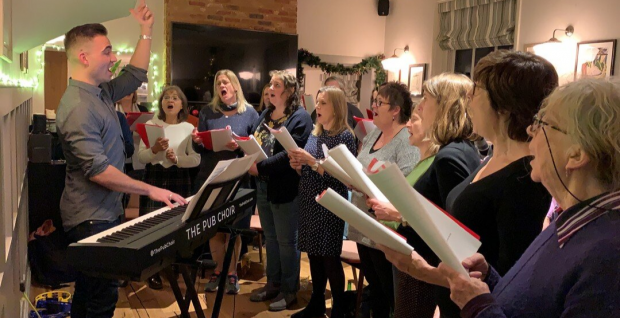 Pub Choir Christmas Party | Surrey, London Christmas Themed Reviews ...