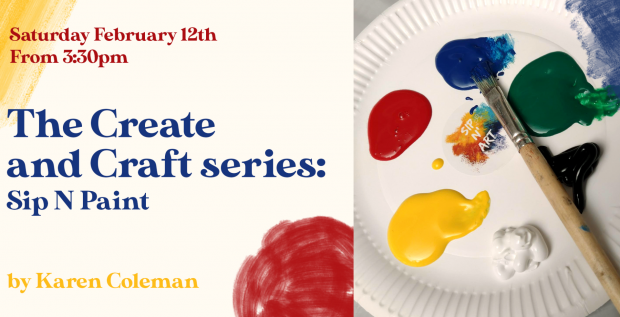 The Create and Craft series: Sip ‘n Paint | Hammersmith, London ...