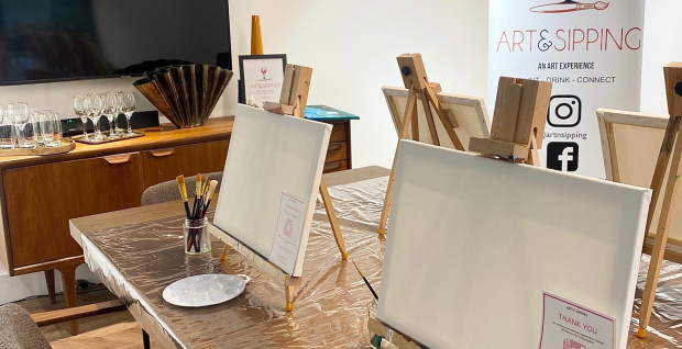 Art & Sipping - Paint | Sip | Connect A Luxury Experience | London ...