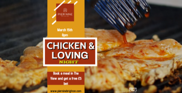 Chicken & Loving Night | Town Centre, Brighton Date Night Reviews ...