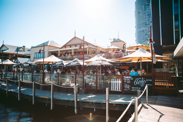The Lucky Shag: Gorgeous Perth Waterfront Bar | DesignMyNight