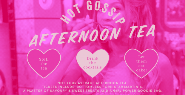 Hot Gossip Afternoon Tea | City Centre, Cardiff Hen Party Reviews ...