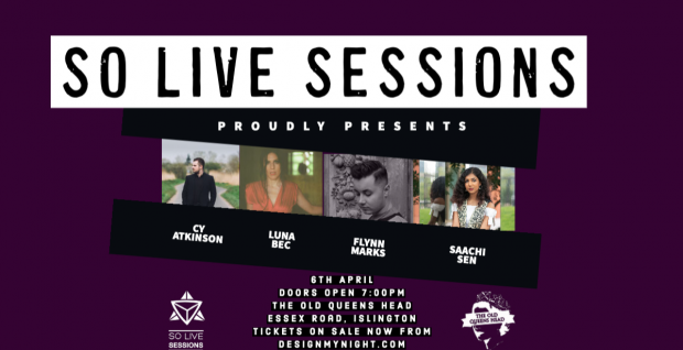SO LIVE SESSIONS PROUDLY PRESENTS - CY ATKINSON - FYLNN MARKS - SAACHI ...