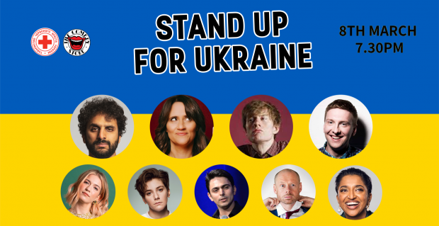Stand Up for Ukraine - Live Stream | London Comedy Reviews | DesignMyNight