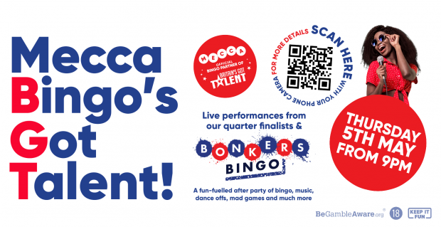MECCA CHESTERFIELD PRESENTS MECCA BINGO’S GOT TALENT QUARTER FINALS ...