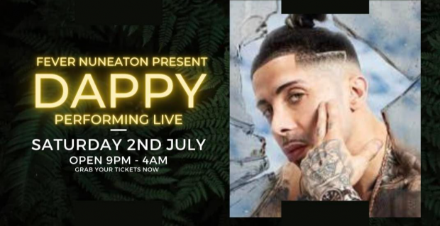 Dappy Live at Fever Nuneaton | West Midlands, UK Clubbing Reviews ...