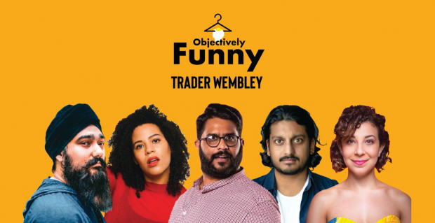 TRADER Wembley Comedy Night | London Comedy Reviews | DesignMyNight
