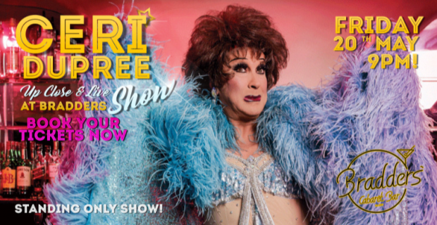 Ceri Dupree at Bradders | Leicester Cabaret/Burlesque Reviews ...