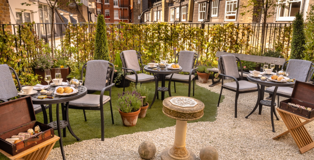 Tea on the Terrace for Two at Holmes | London Food & Drink Reviews ...