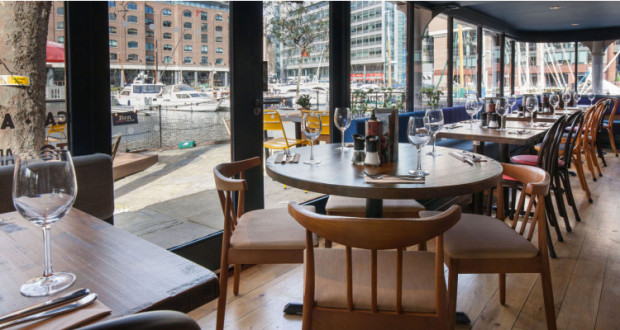 Zizzi: Italian Restaurant At St Katherine's Dock | DesignMyNight