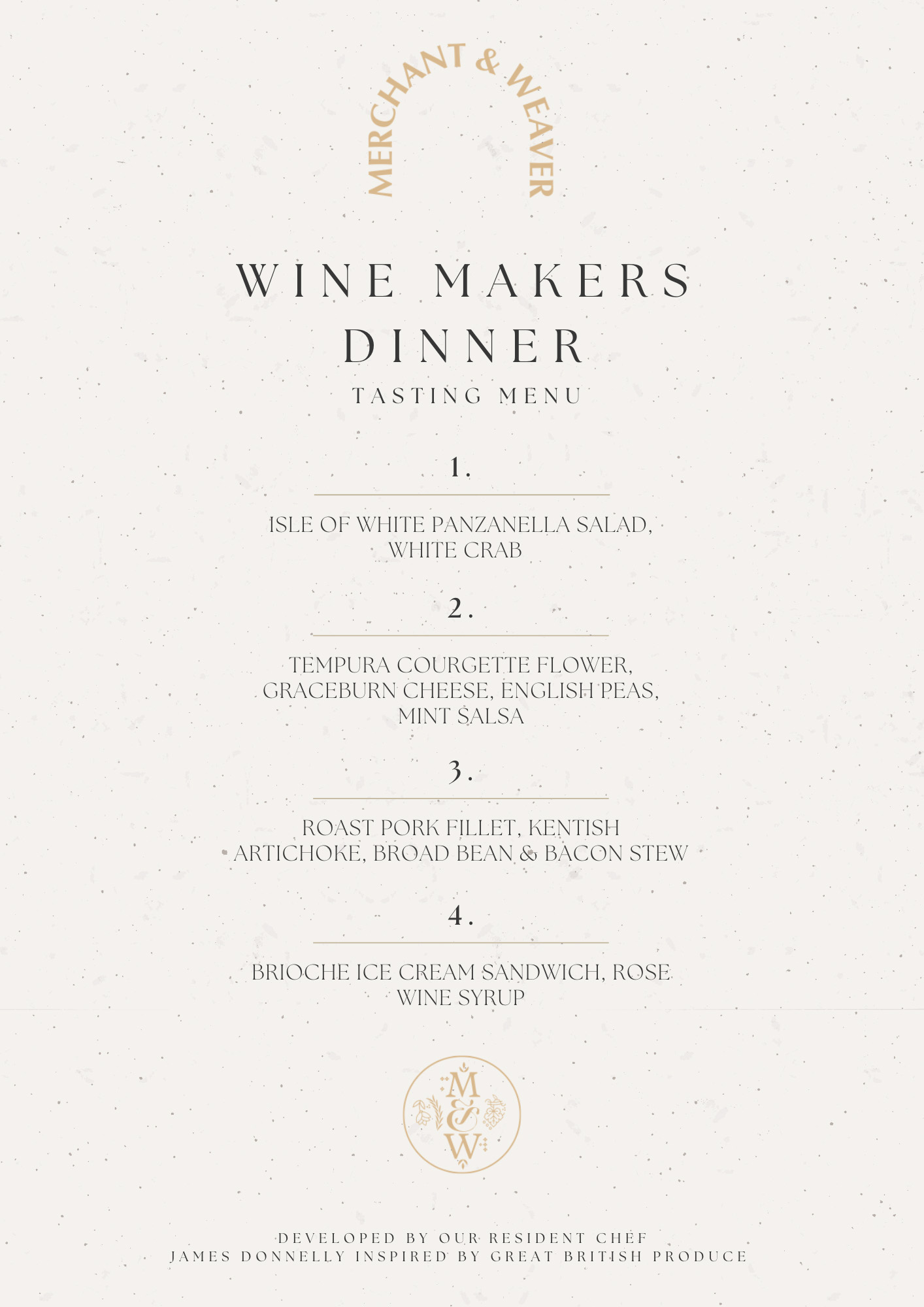Wine Makers Dinner at The Merchant & Weaver | London Food & Drink ...