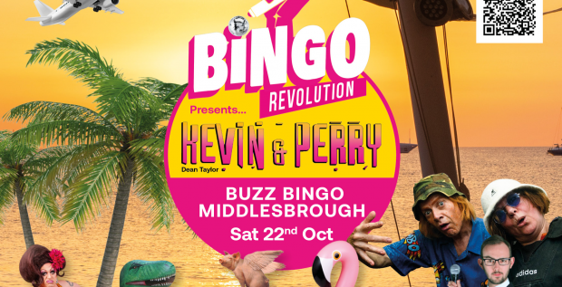 Bingo Revolution: The Kevin & Perry tour- Middlesbrough | UK Clubbing ...