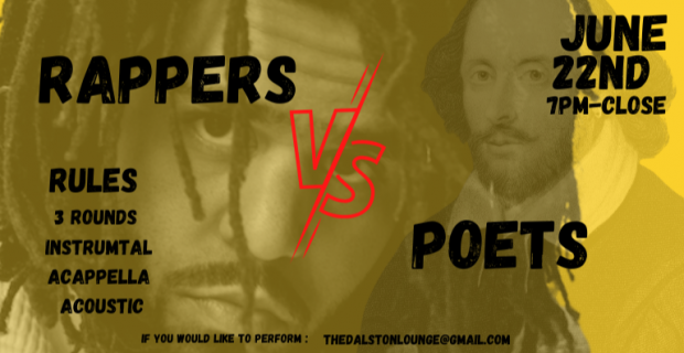 Rapper VS Poets | London Theatre/Arts Reviews | DesignMyNight