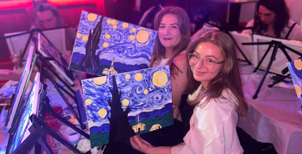 Paint and Sip - Van Gogh Starry Night | Tower Hill | London Activity ...