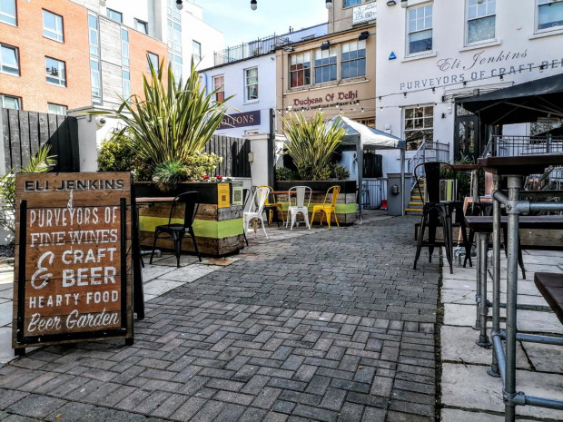The Eli Jenkins: Beer Garden In Cardiff | DesignMyNight