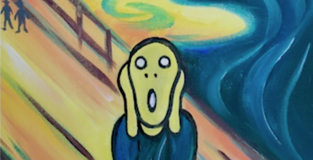 Paint and Sip - Halloween Scream | Greenwich | London Activity Reviews ...