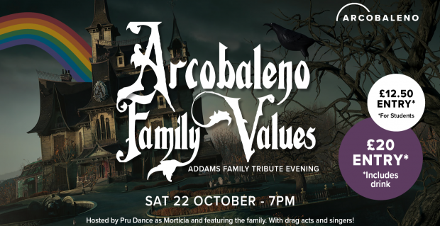 Arcobaleno Family Values: An Addam's Family Tribute | All Brighton, Brighton Comedy Reviews ...