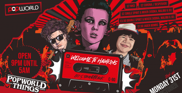 Welcome To Hawkins | Popworld Things | Lincoln, UK Clubbing Reviews ...