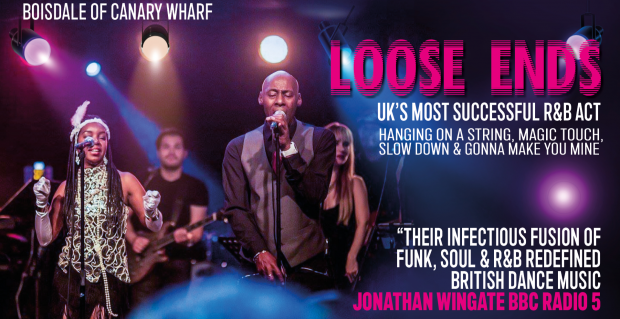 Loose Ends | Canary Wharf, London Live Music Reviews | DesignMyNight