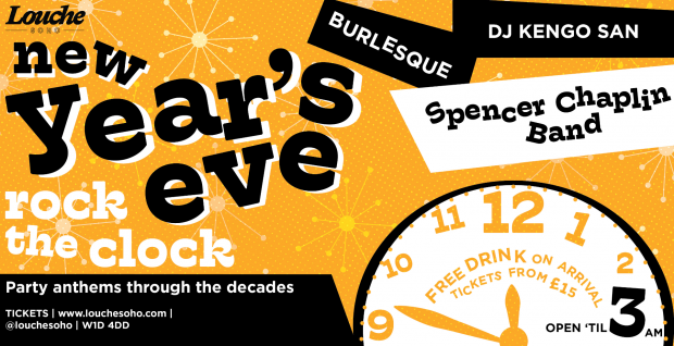 ROCK THE CLOCK | Soho, London Cabaret/Burlesque Reviews | DesignMyNight