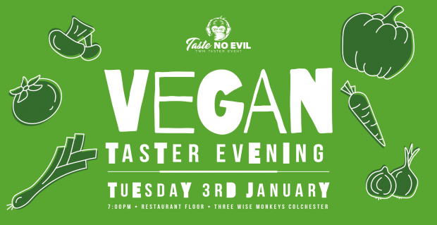 Vegan Taster Evening - Colchester | UK Food & Drink Reviews | DesignMyNight