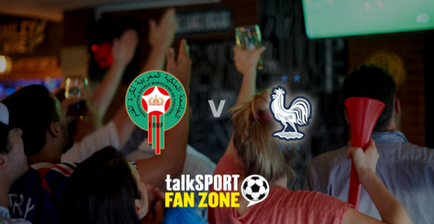 talkSPORT Fan Zone - Semi Final- Morocco v France | London World Cup ...