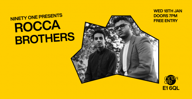Rocca Brothers at Ninety One | Brick Lane, London Live Music Reviews ...
