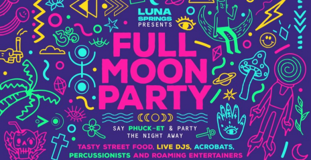 LUNA SPRINGS: Full Moon Party | Digbeth, Birmingham Fun Time Partying ...