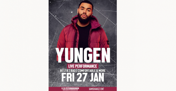 Yungen Live Performance at Embassy Red Room | Peterborough, UK Live ...