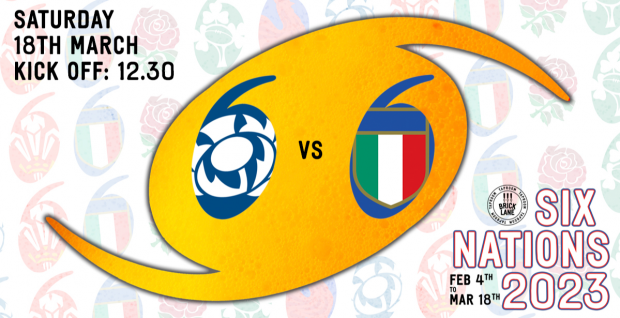 Six Nations 2023: Scotland vs Italy | Shoreditch, London Sport Reviews ...