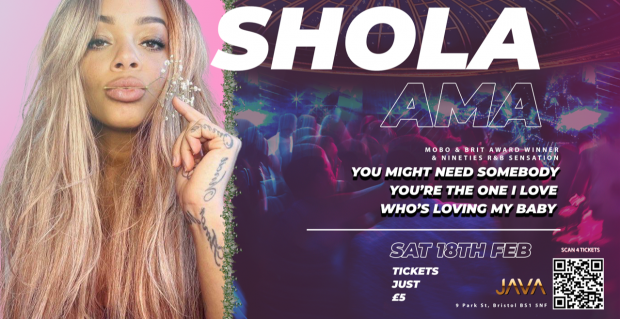 Java presents - Shola Ama | Bristol Live Music Reviews | DesignMyNight