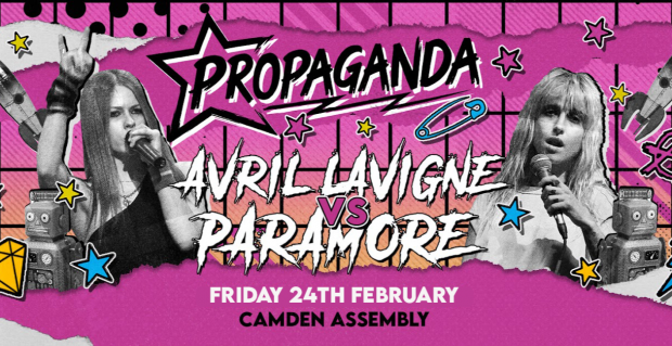 Propaganda - Your Indie and Alternative Night - Avril Lavigne vs ...