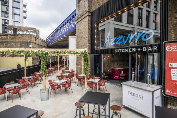 Azzurro: Italian Dining By South Bank | DesignMyNight