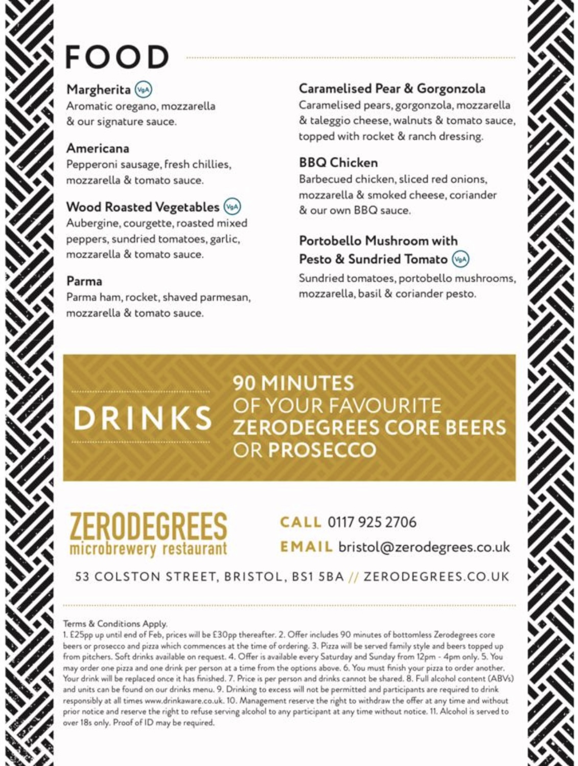 Zerodegrees | Bristol Bar Reviews | DesignMyNight