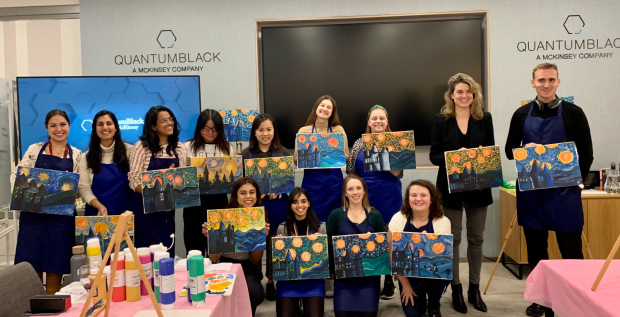 Painting Class | London Classes Reviews | DesignMyNight
