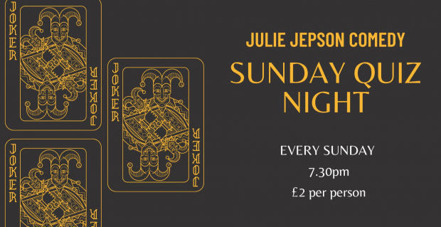 Comedy Quiz Night - Every Sunday with Julie Jepson | London Road ...
