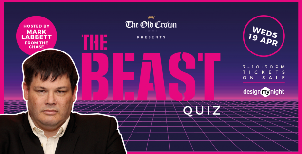 Last few tickets on the door - The Beast Quiz with Mark Labbett at The ...