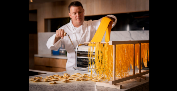 Theo Randall Cookery Masterclass - Ravioli demo & Potato gnocchi with truffles! | Mayfair ...