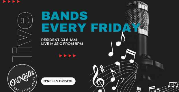 Live Bands Every Friday Night! | City Centre, Bristol Live Music ...