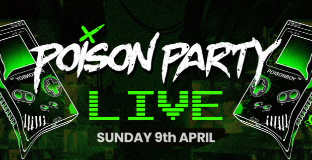 Poison Party LIVE w | Cambridge Live Music Reviews | DesignMyNight