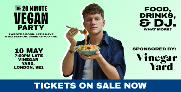 Calum Harris - The 20-Minute Vegan launch Party | London Bridge, London ...