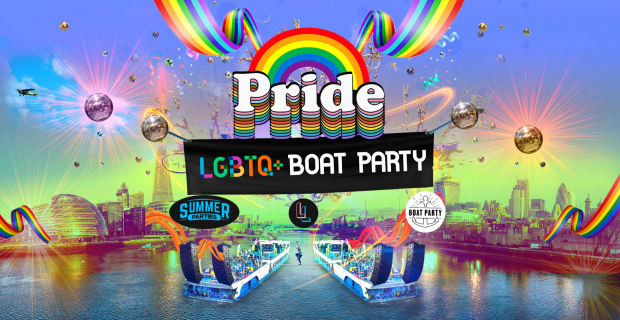 PRIDE LGBTIQA+ SUMMER BOAT PARTY LONDON - Sunday 2nd July 2023 | London ...