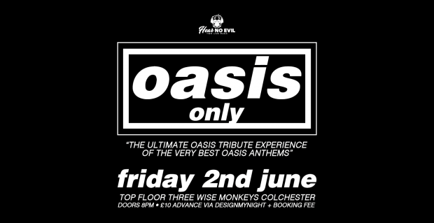 OASIS Tribute Band! "Oasis Only" | Essex Live Music Reviews | DesignMyNight