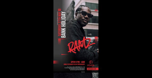 Bank Holiday with Ramz @ Fever Shrewsbury | West Midlands, UK Live ...