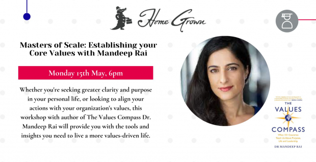 Masters of Scale: Establishing your Core Values with Mandeep Rai | UK ...