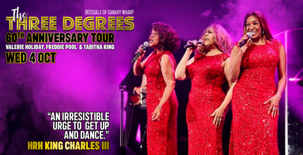 The Three Degrees | 60th Anniversary Tour | Canary Wharf, London Live Music Reviews | DesignMyNight
